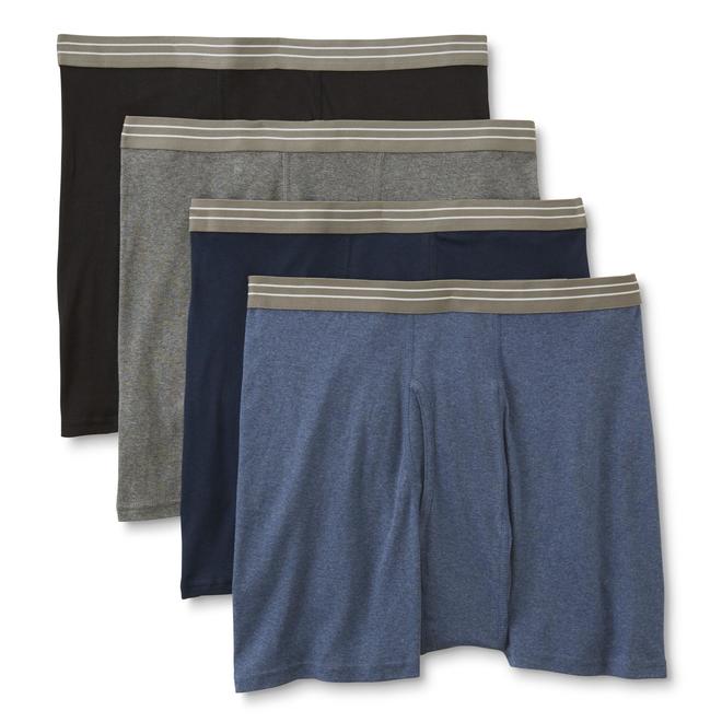 Basic Editions Men's 5-Pack Boxer Briefs