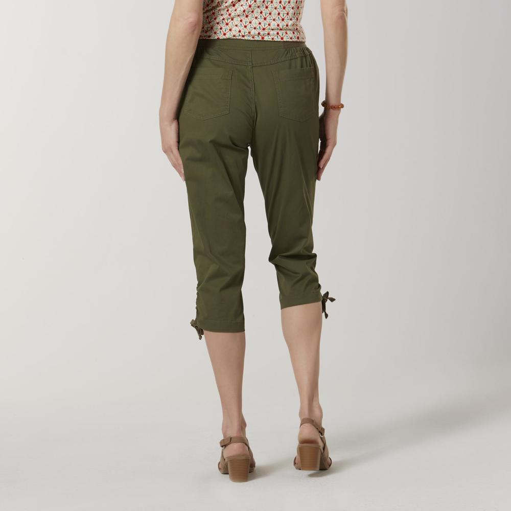 Basic Editions Women's Capri Pants