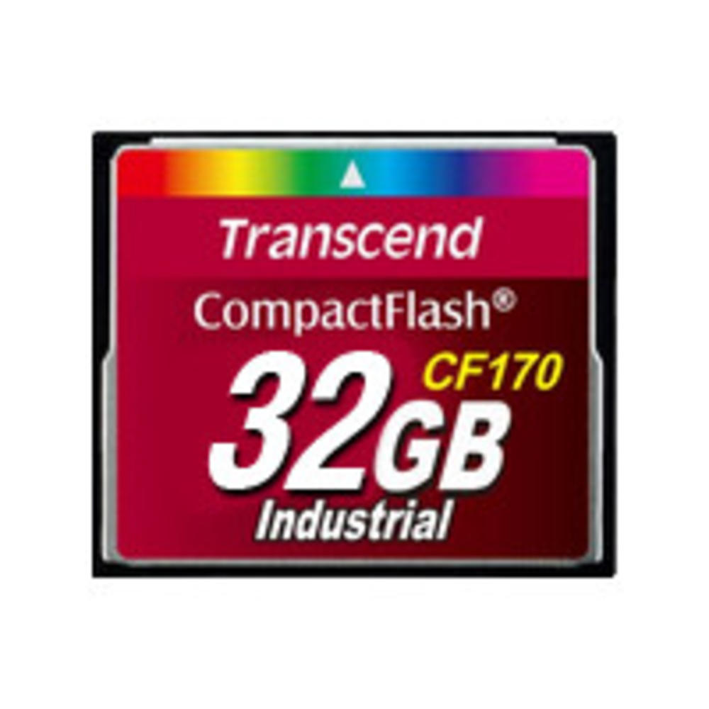 Transcend 32GB Transcend CF 170X Speed Industrial CompactFlash Memory Card