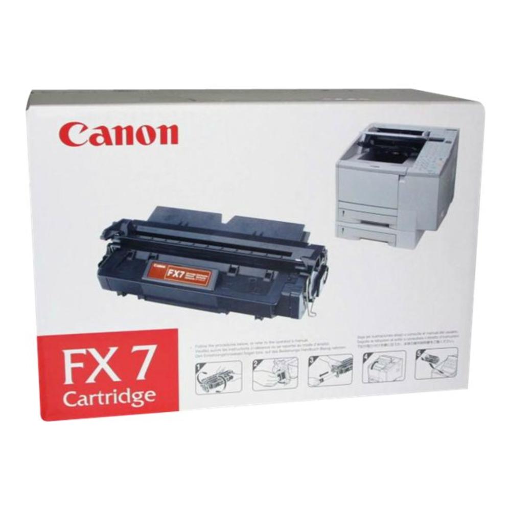 Canon FX-7 Black Toner Cartridge - 7621A001AA - Laser Class 700 Series ...