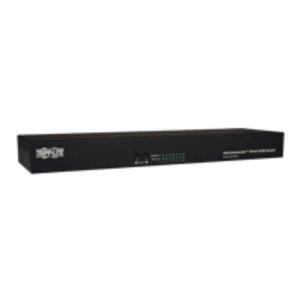 Tripp Lite 8-Port Cat5 KVM Switch, 1U Rack-Mount, RJ45 (B072-008-1)