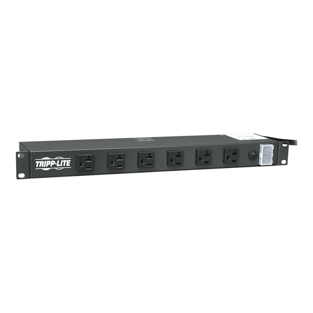 Tripp Lite RS-1215-20 Power Strip Rackmount Metal 120V 5-20R 12-Outlet ...