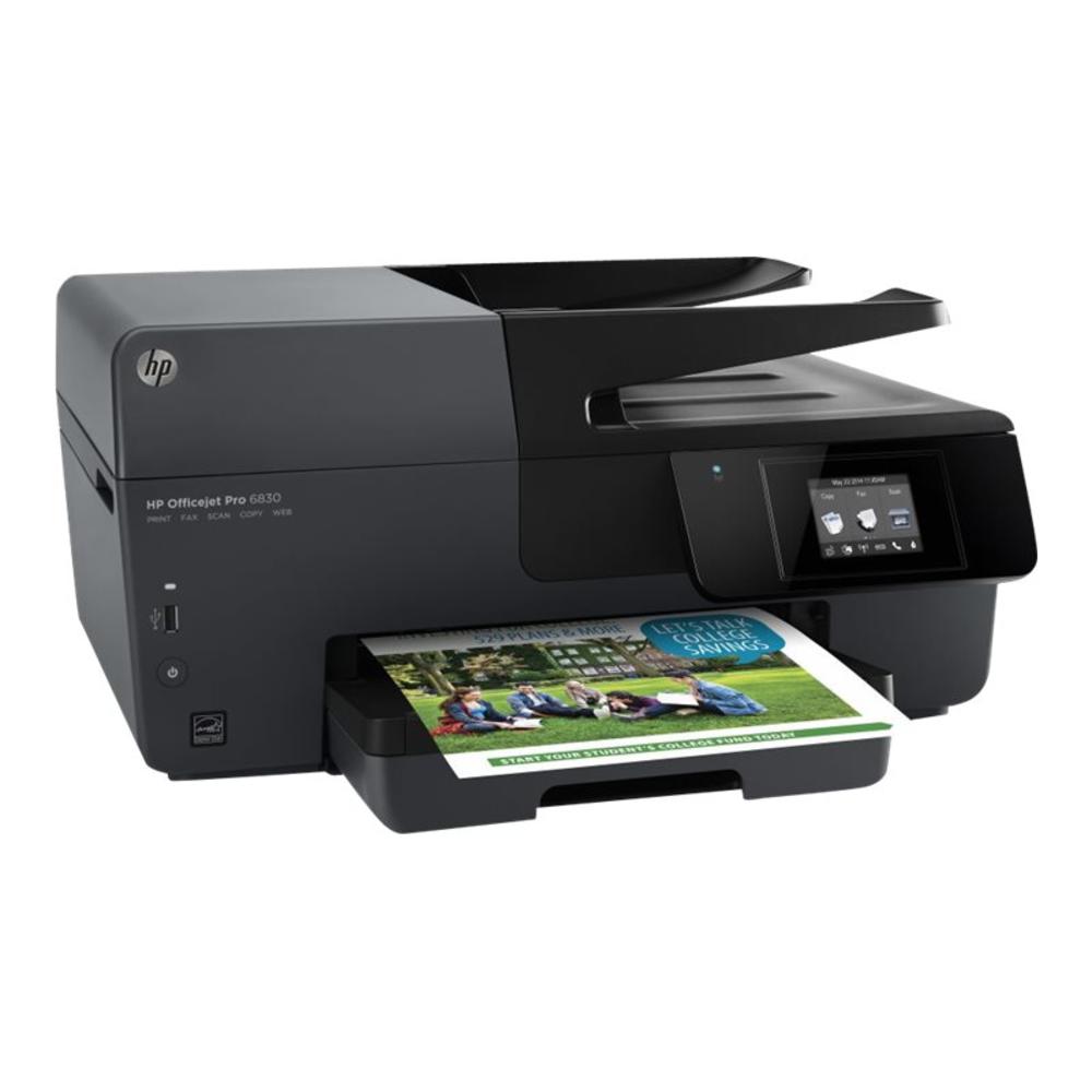 HP OfficeJet Pro 6830 Wireless All-in-One Photo Printer Mobile Printing ...