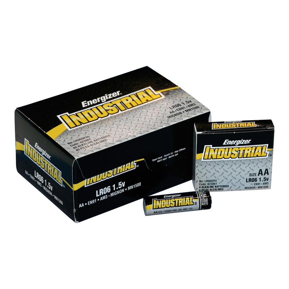 Essendant, Inc EVEEN91 Energizer Industrial Alkaline AA Batteries ...