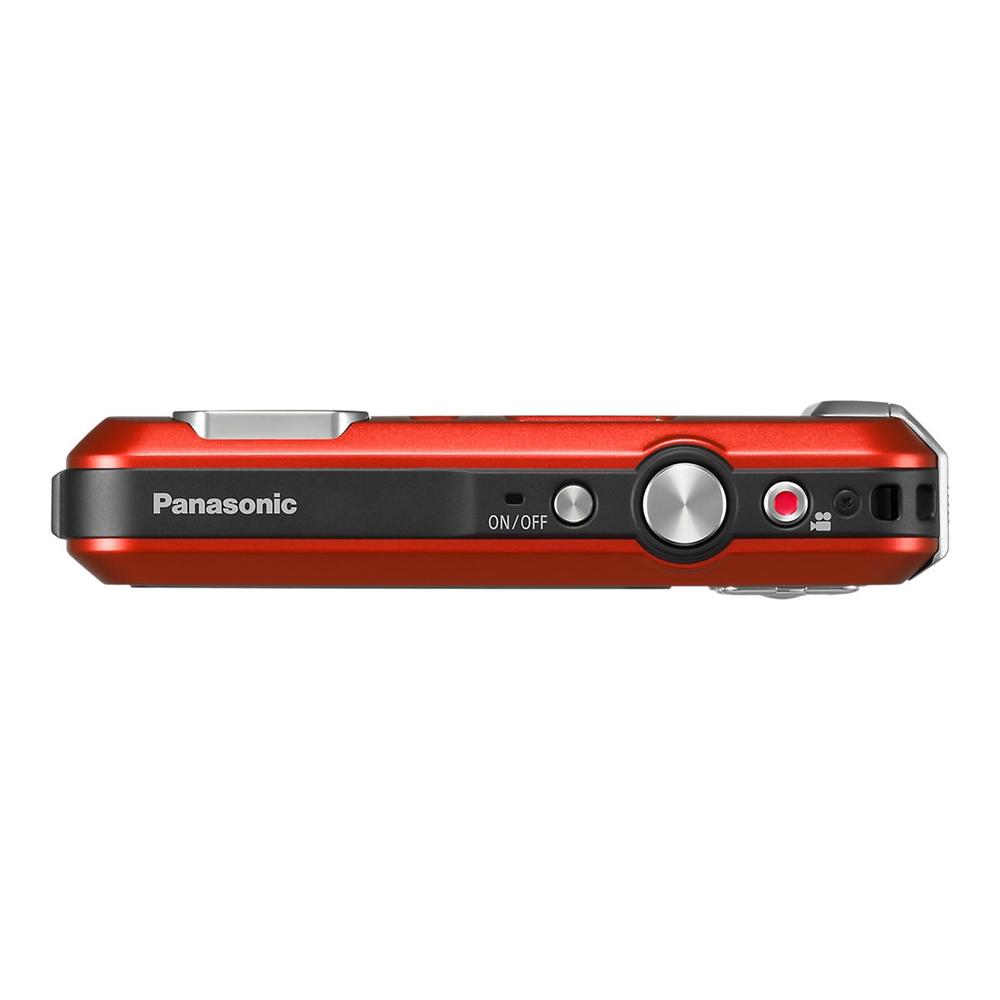 Panasonic Lumix Ts30 16 Megapixel Compact Camera - Red - 2.7" Lcd - 16: ...