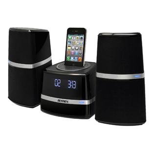 Jensen iPod/iPhone Docking Clock Radio with Pivoting Speakers - TVs ...