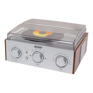 Jensen JENSEN 3-Speed Stereo Turntable with AM/FM Stereo Radio - TVs ...