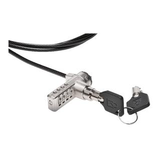 K67904WW-N Kensington Master Keyed Combination Laptop Lock - 4-wheel ...