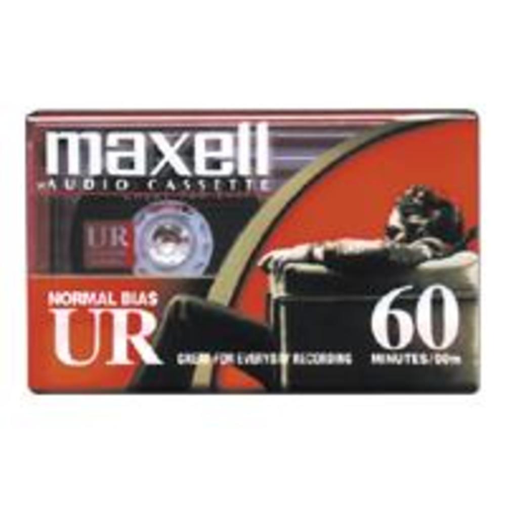 Maxell Dictation & Audio Cassette, Normal Bias, 60 Minutes (30 x 2)