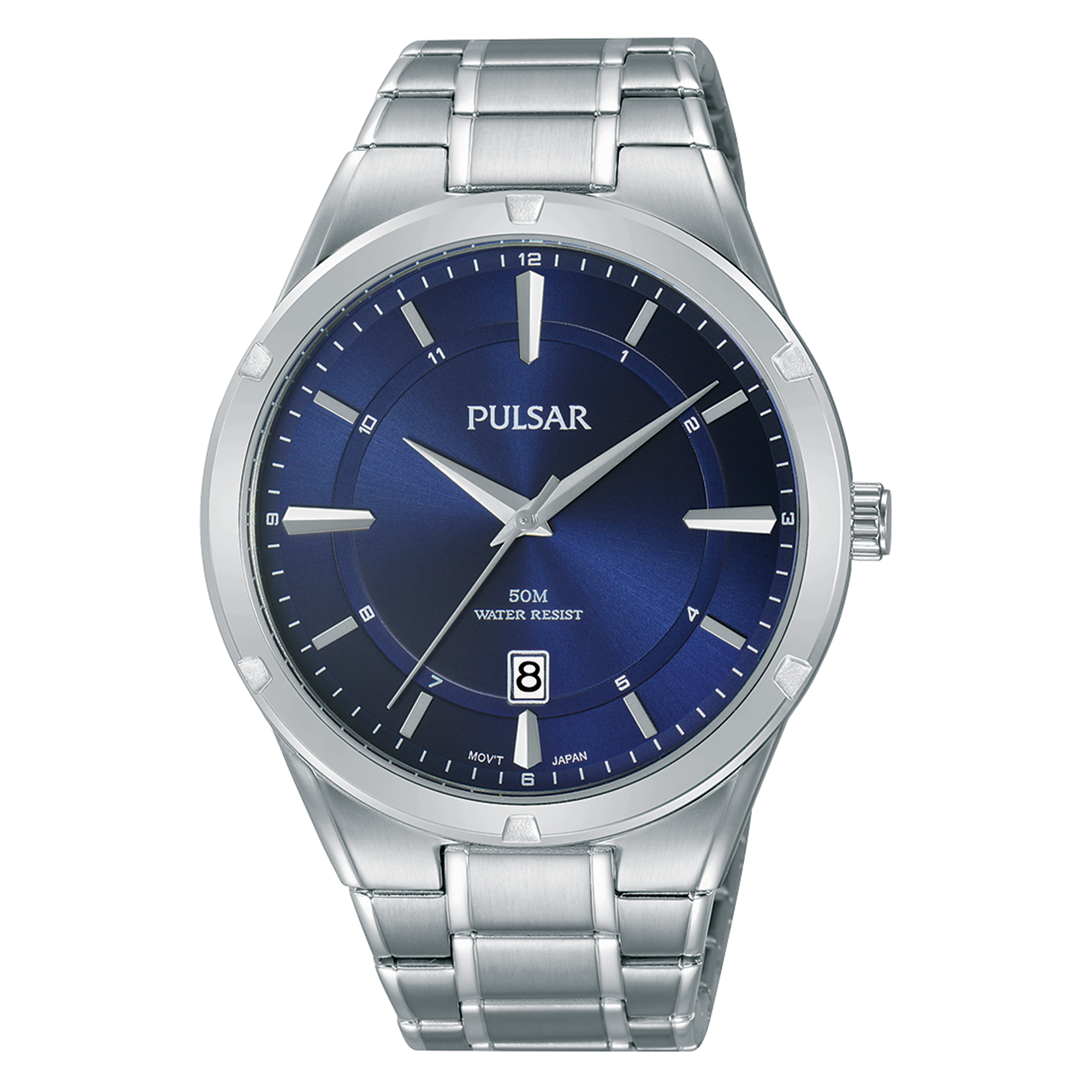 UPC 037738148865 - Men's Pulsar - Silver Tone with Blue Dial - PS9521 ...