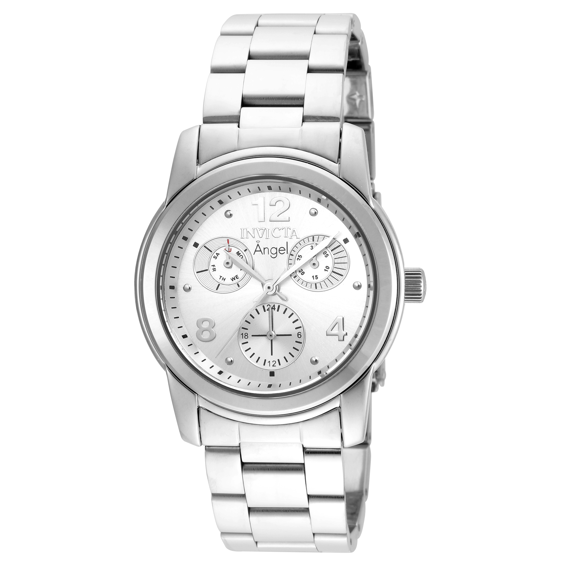 Invicta Angel Lady 38mm Stainless Steel VH68 Quartz Watch