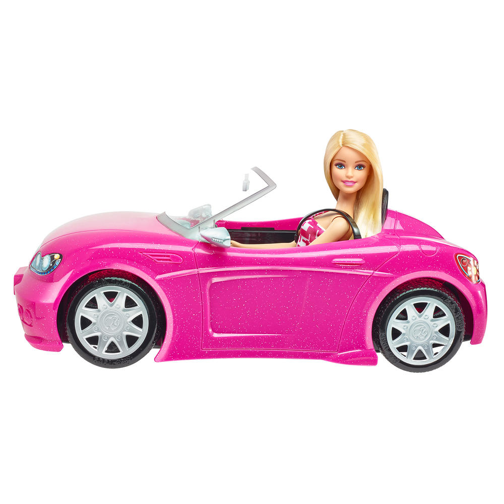 Barbie Glam Convertible and Doll Set