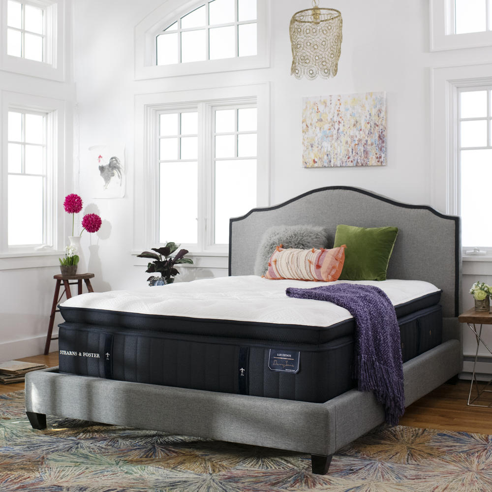 Stearns And Foster Cassatt Luxury Plush Euro Pillowtop