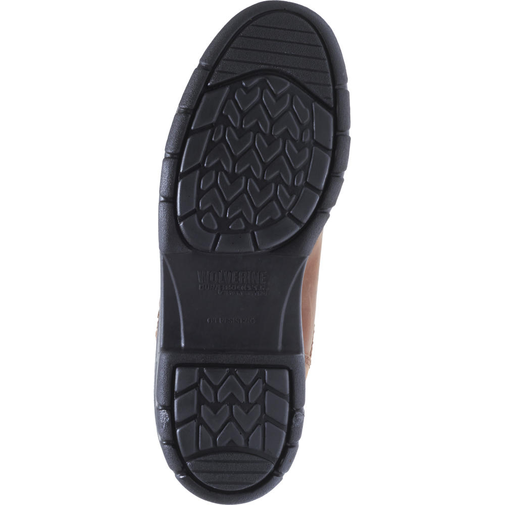 Wolverine Men's DuraShocks Leather Steel Toe 6" Work Boot W02053 - Brown