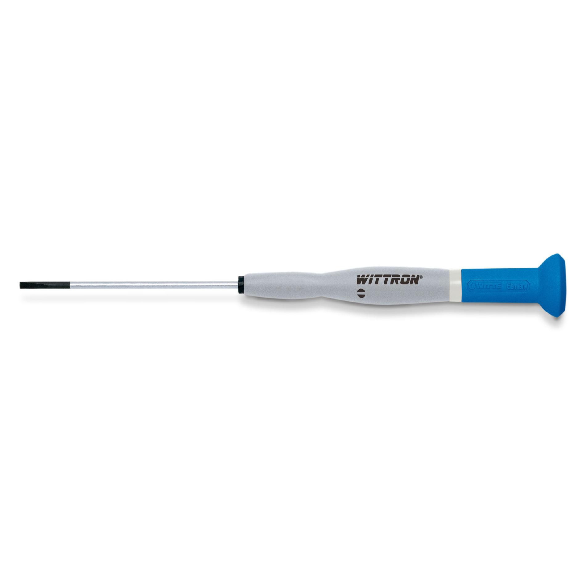 Witte Precision Slotted Screwdriver 3mm x .5mm x 75mm Shank Length ...