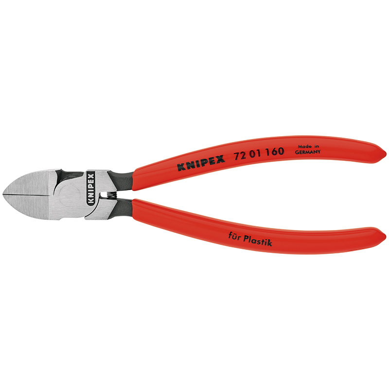 Knipex 6-1/4" Diagonal Flush Cutters for Plastics