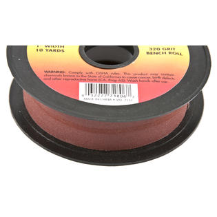 Forney 71806 Emery Cloth 320-Grit 1-Inch-by-10-Yard Bench Roll