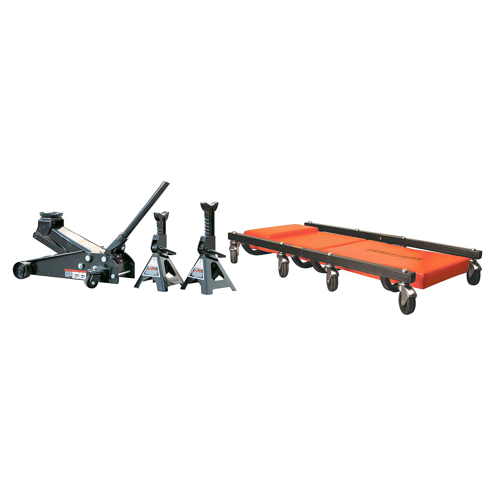 UPC 615268501888 - Craftsman 950188 3-Piece 3 Ton Floor Jack Set ...