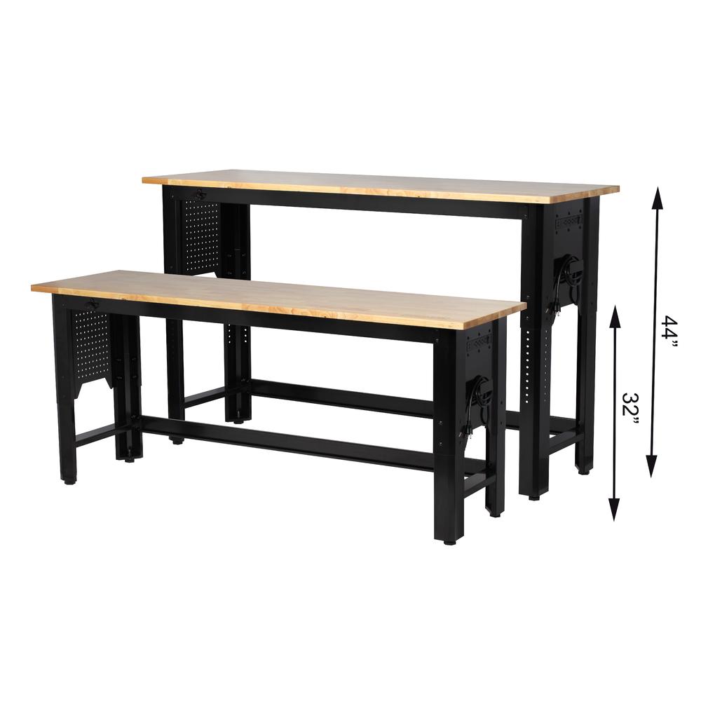 Craftsman 72 in. Adjustable Height Workbench