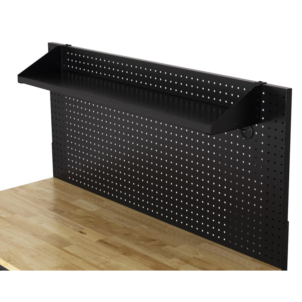 Craftsman 48 in. Adjustable Height Workbench with Pegboard and LED Light