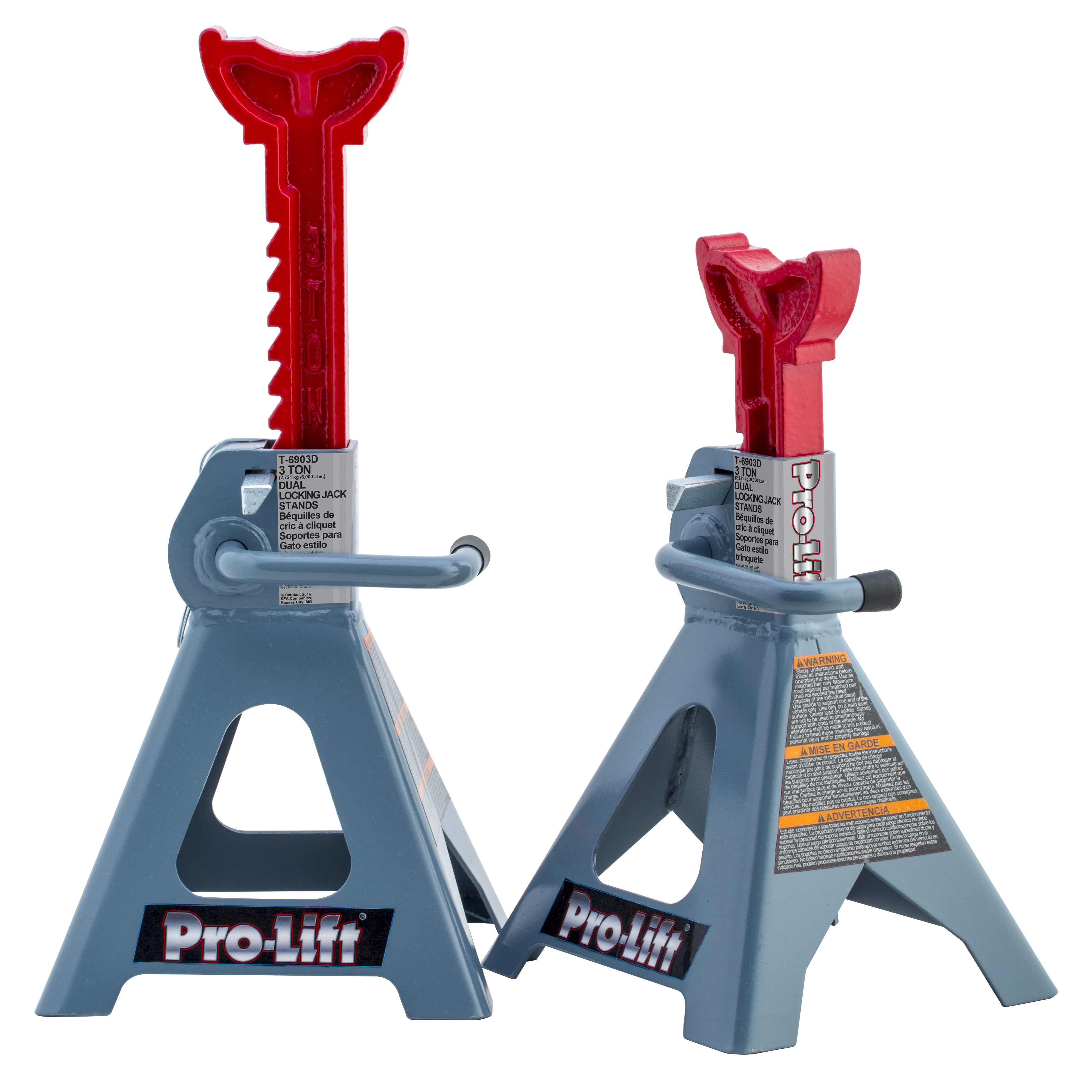 Pro-Lift 3 Ton Double Pin Jack Stand