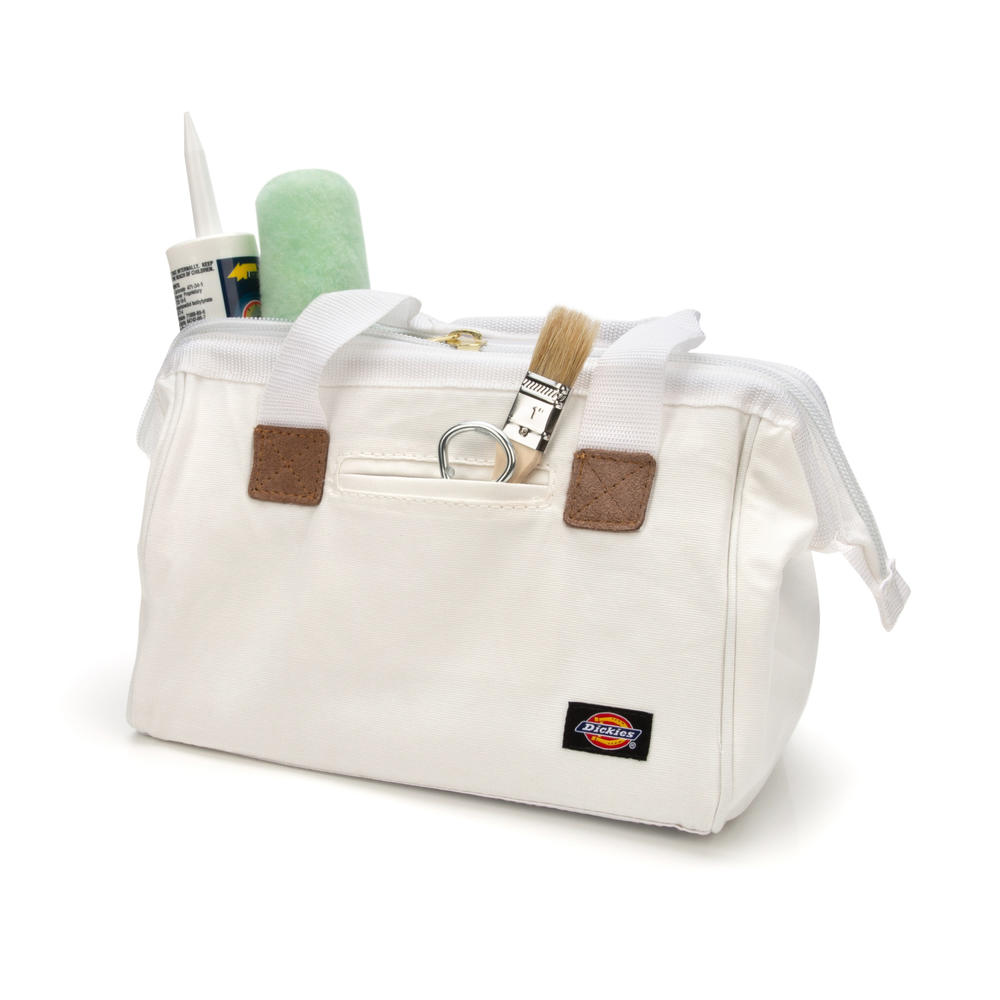 Dickies 57043 12" Work / Tool Bag, White