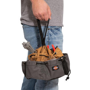 Dickies 57004 12-Pocket Drawstring Tool Organizer Bag