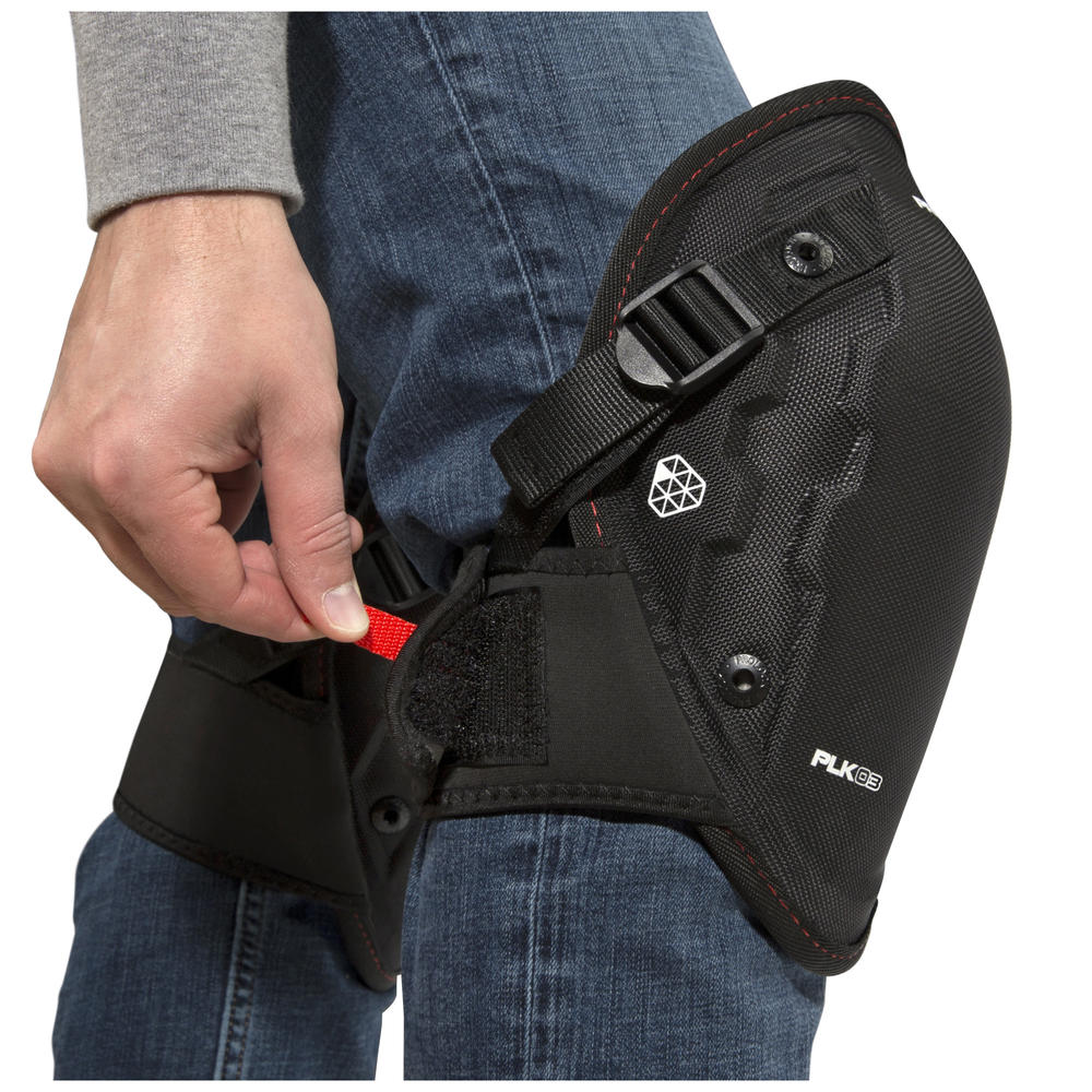 ProLock Professional Black Foam Abrasion Resistant Safety Knee Pads