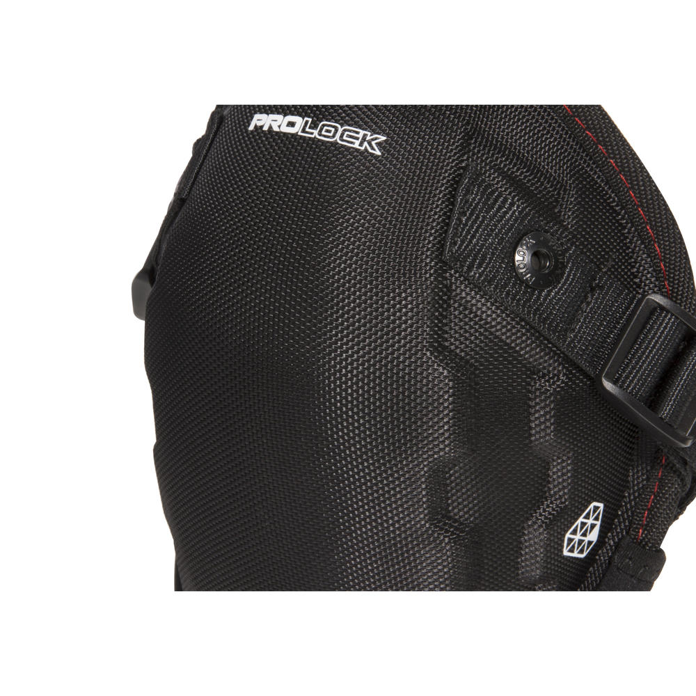 ProLock Professional Black Foam Abrasion Resistant Safety Knee Pads