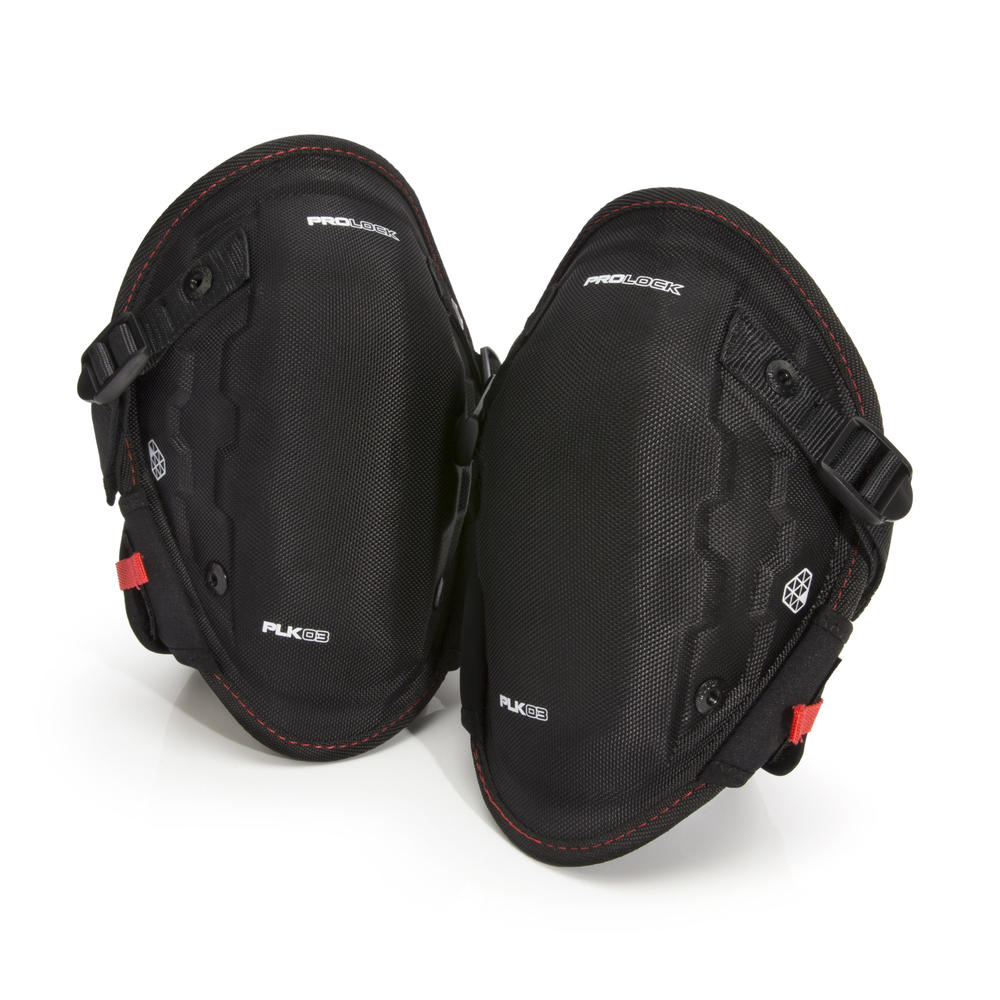 ProLock Professional Black Foam Abrasion Resistant Safety Knee Pads