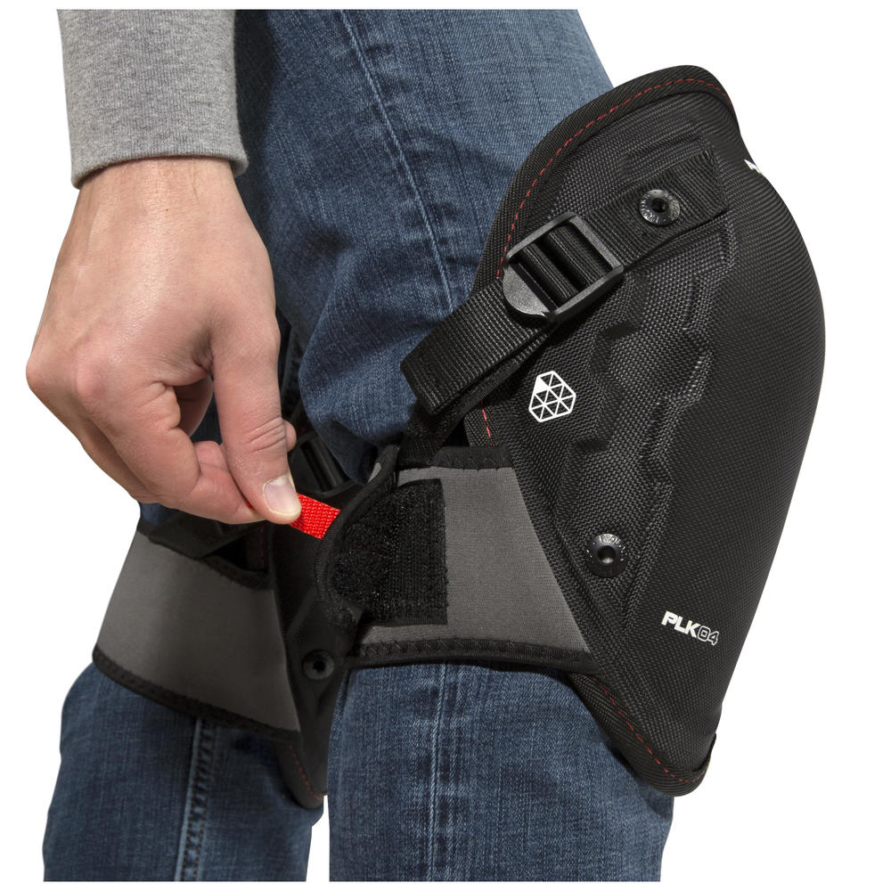 ProLock Professional Black Gel Abrasion Resistant Safety Knee Pads