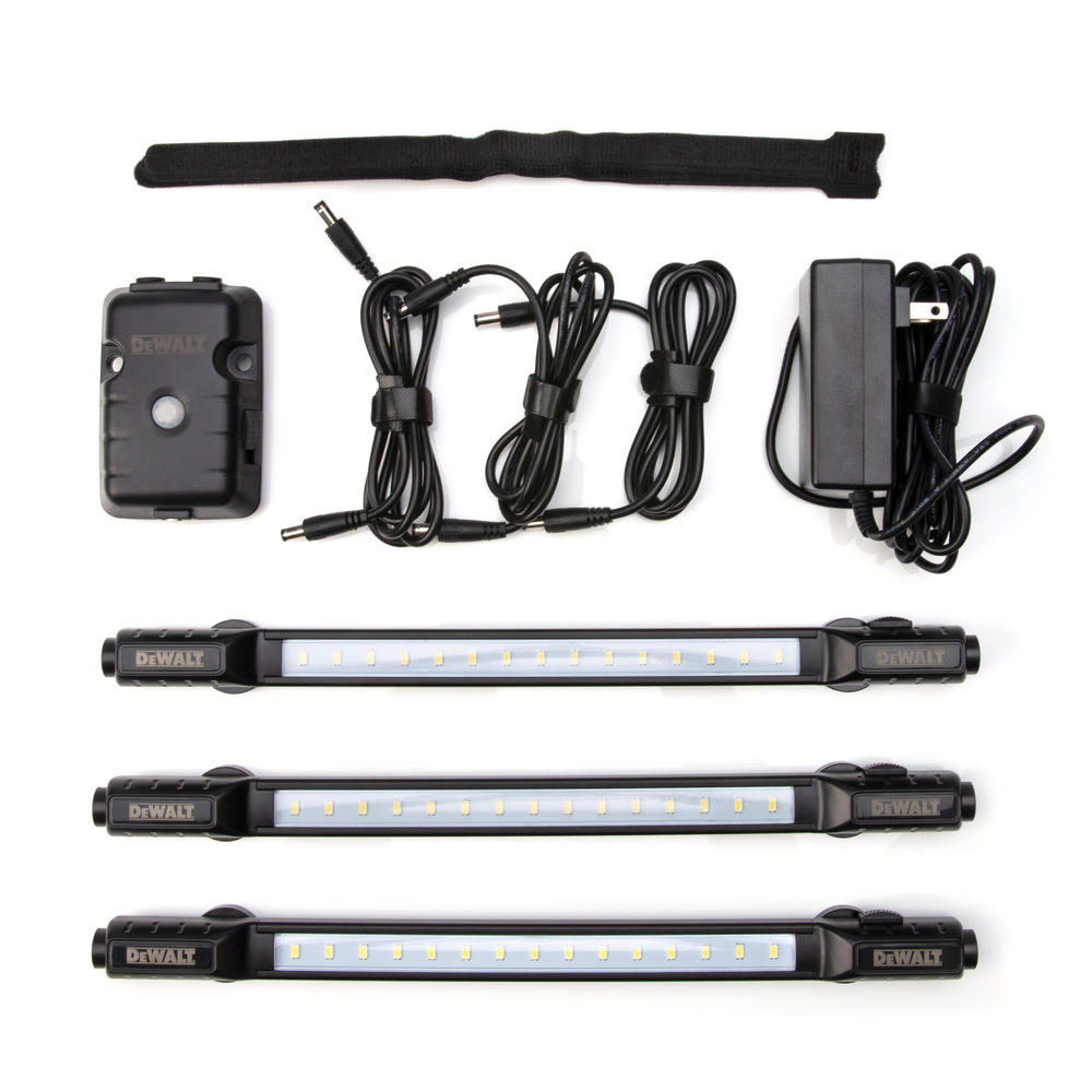 DeWalt DXSTA500LM 1,500-Lumen LED Motion Activated Magnetic Work / Rack ...