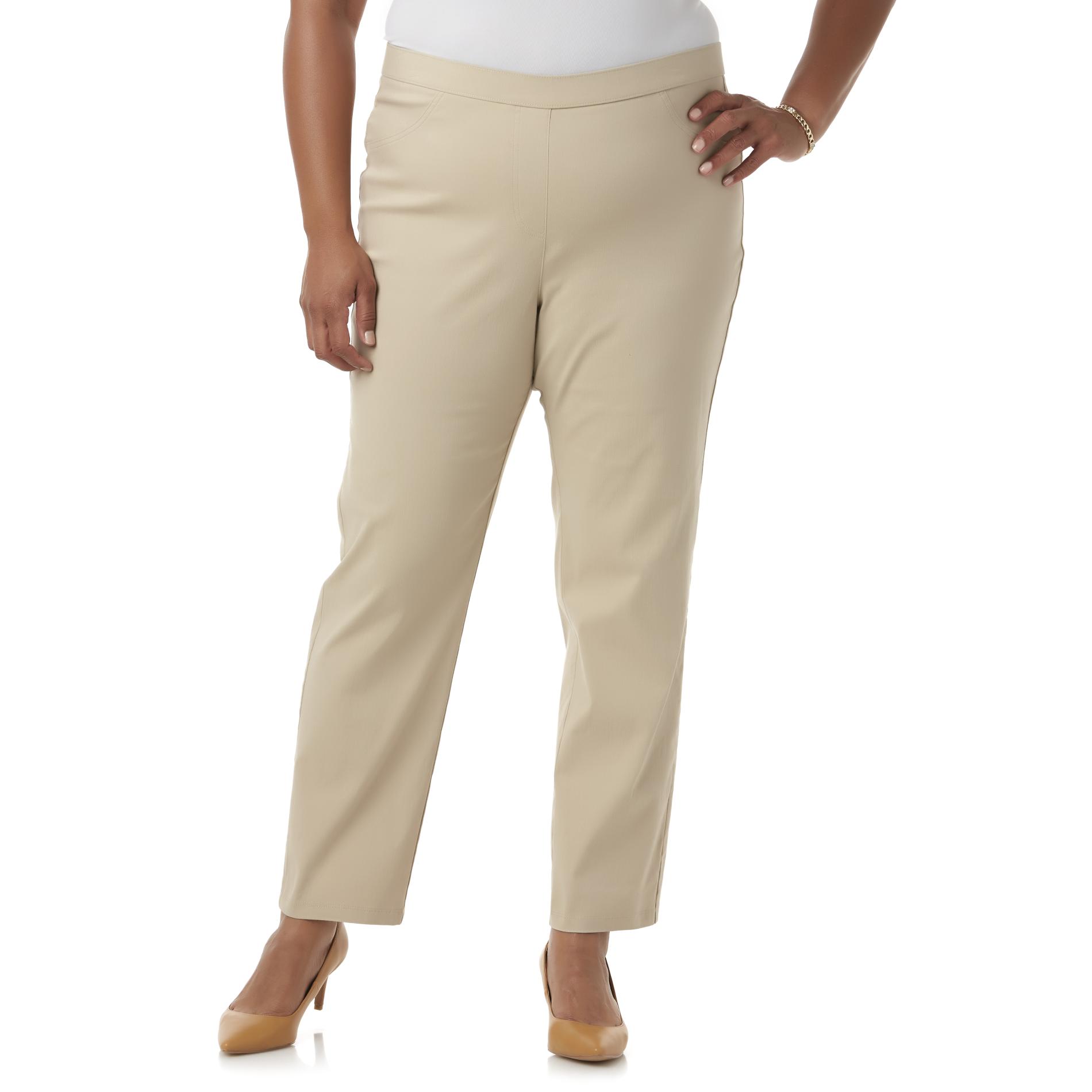 Basic Editions Women's Plus Pants
