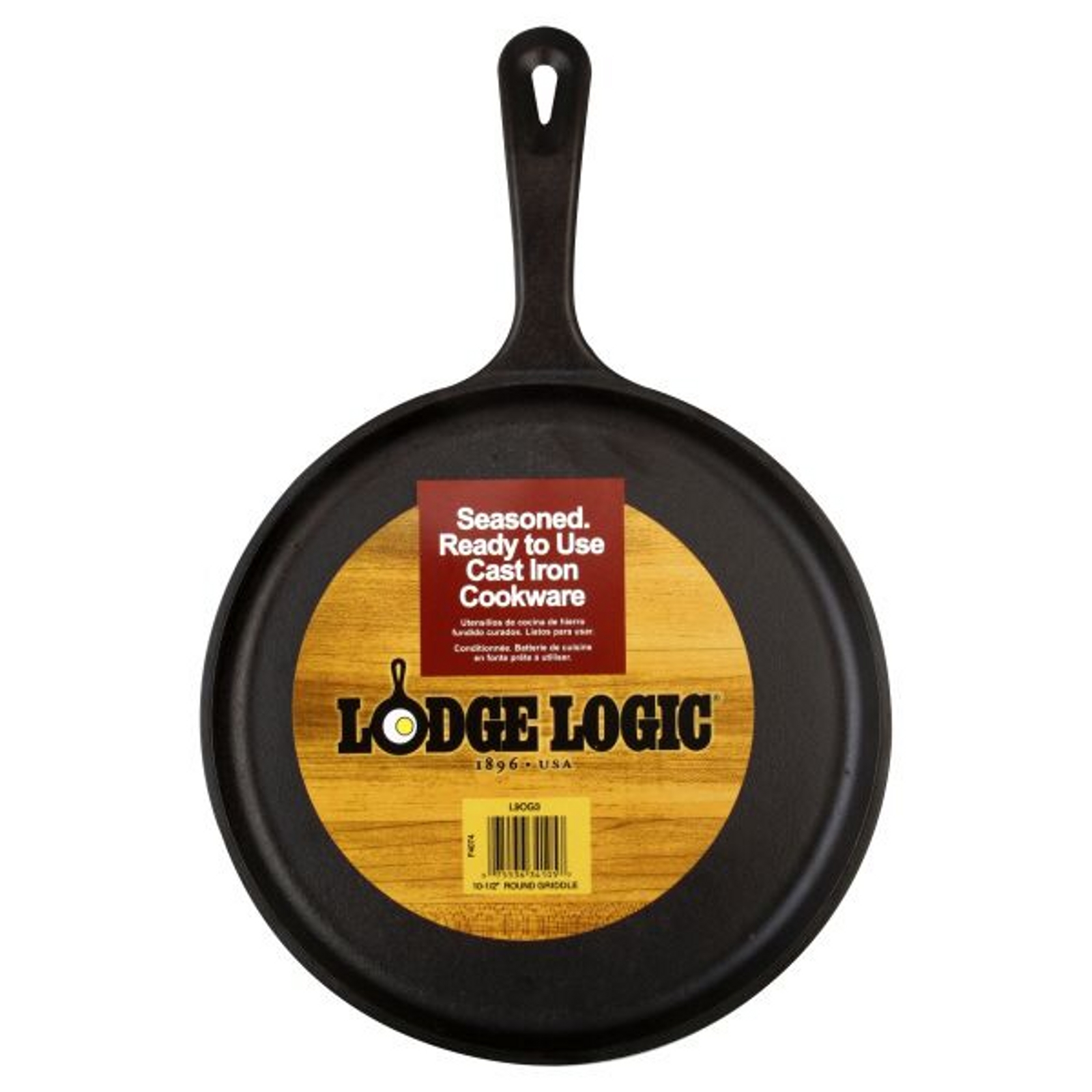 Lodge Manufacturing 10.5" Cast-Iron Griddle