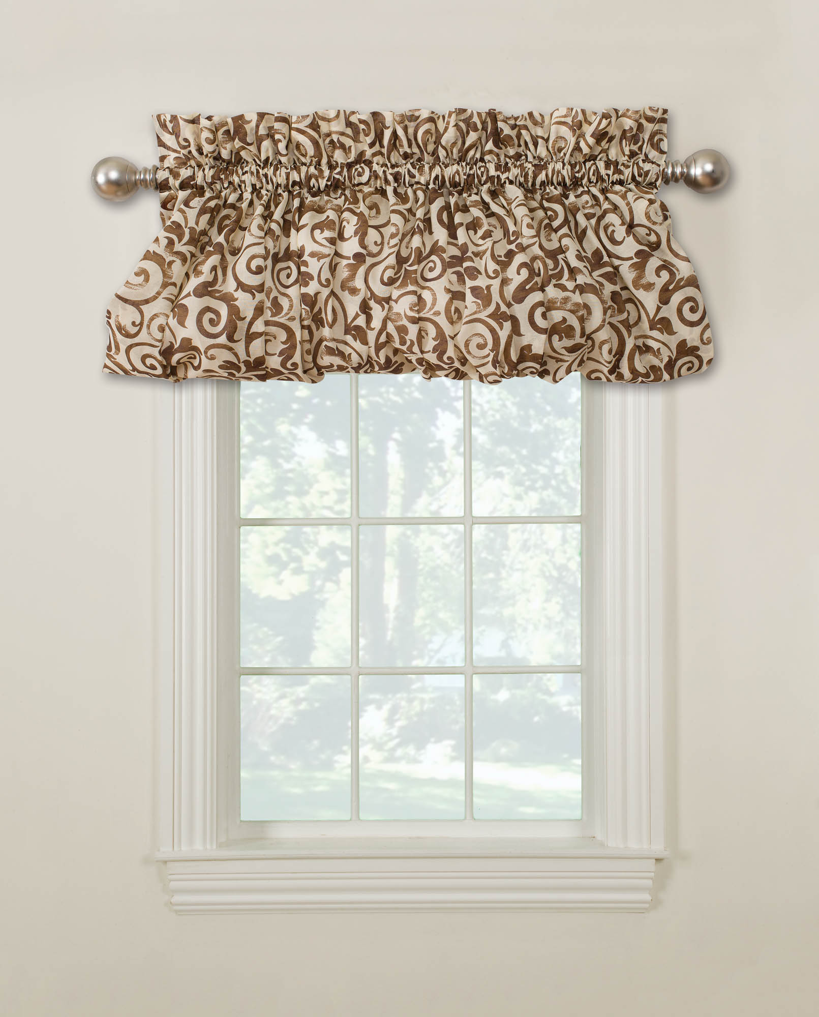 Essential Home 72 x 18" Harmony Pouf Valance