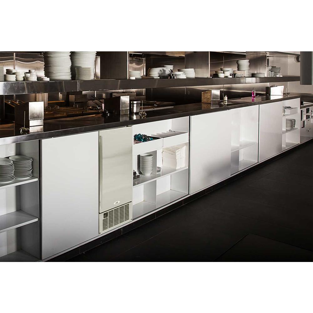 SPT IM-60YUS 50 LBS Stainless Steel Under-Counter Ice Maker