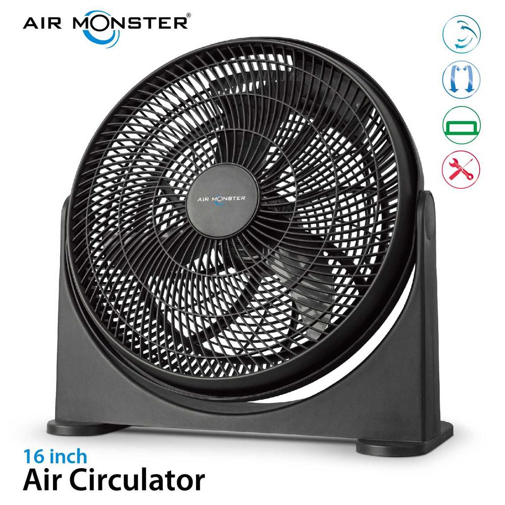 AIR MONSTER 15640 16-INCH AIR CIRCULATOR FAN