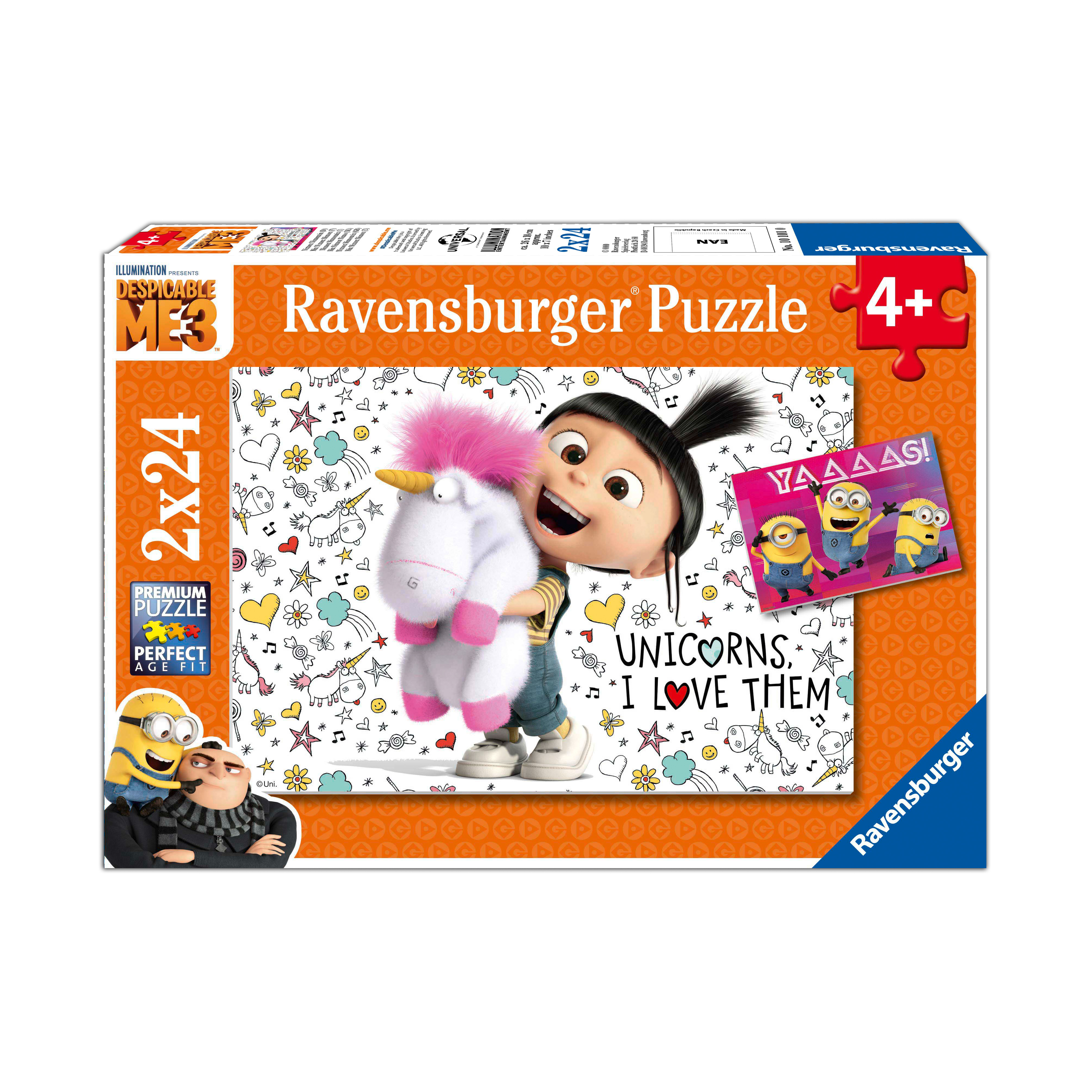 Ravensburger Despicable Me 3 2-in-1 Jigsaw Puzzle Multi-Pack - Agnes ...