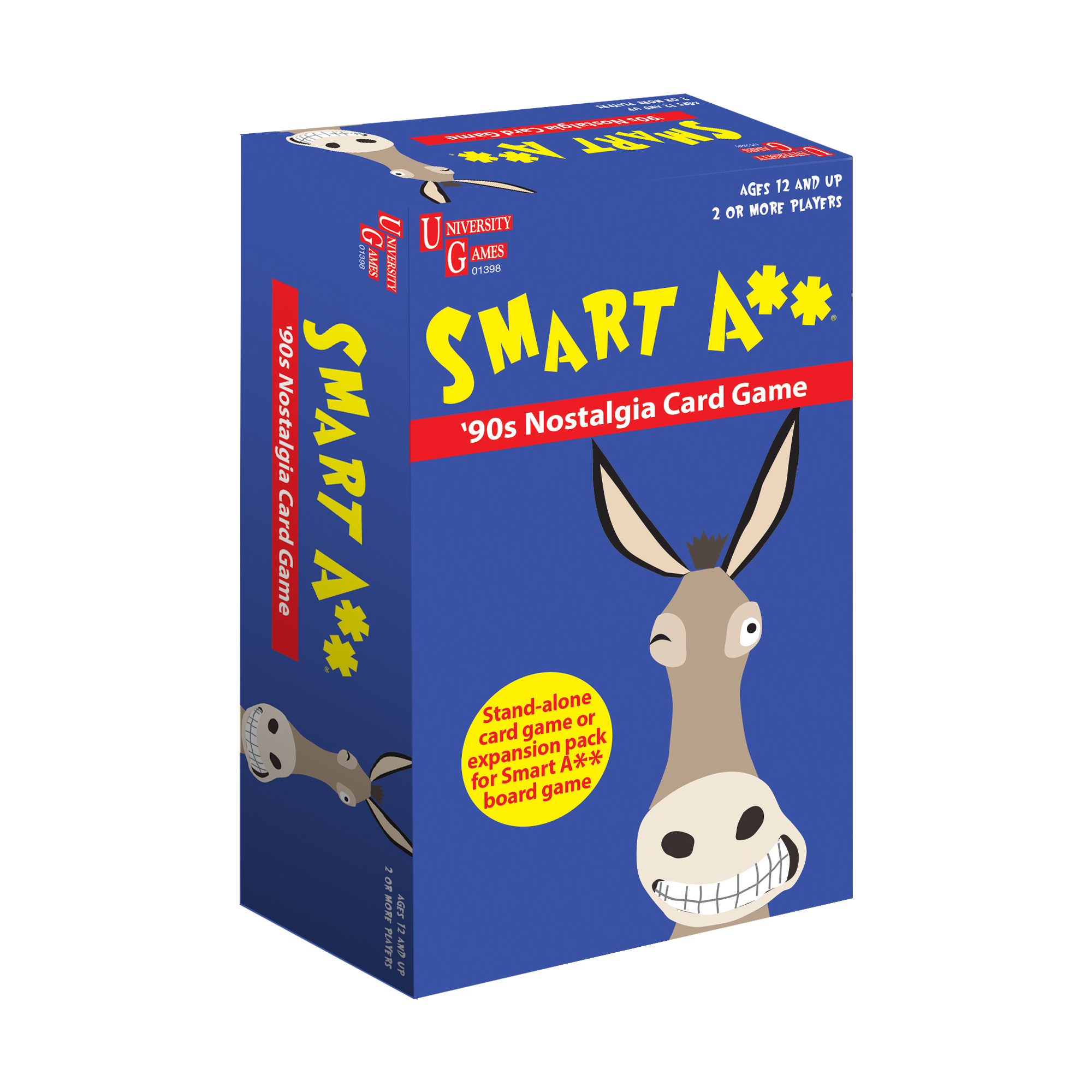 University Games Smart A** '90s Nostalgia Card Game