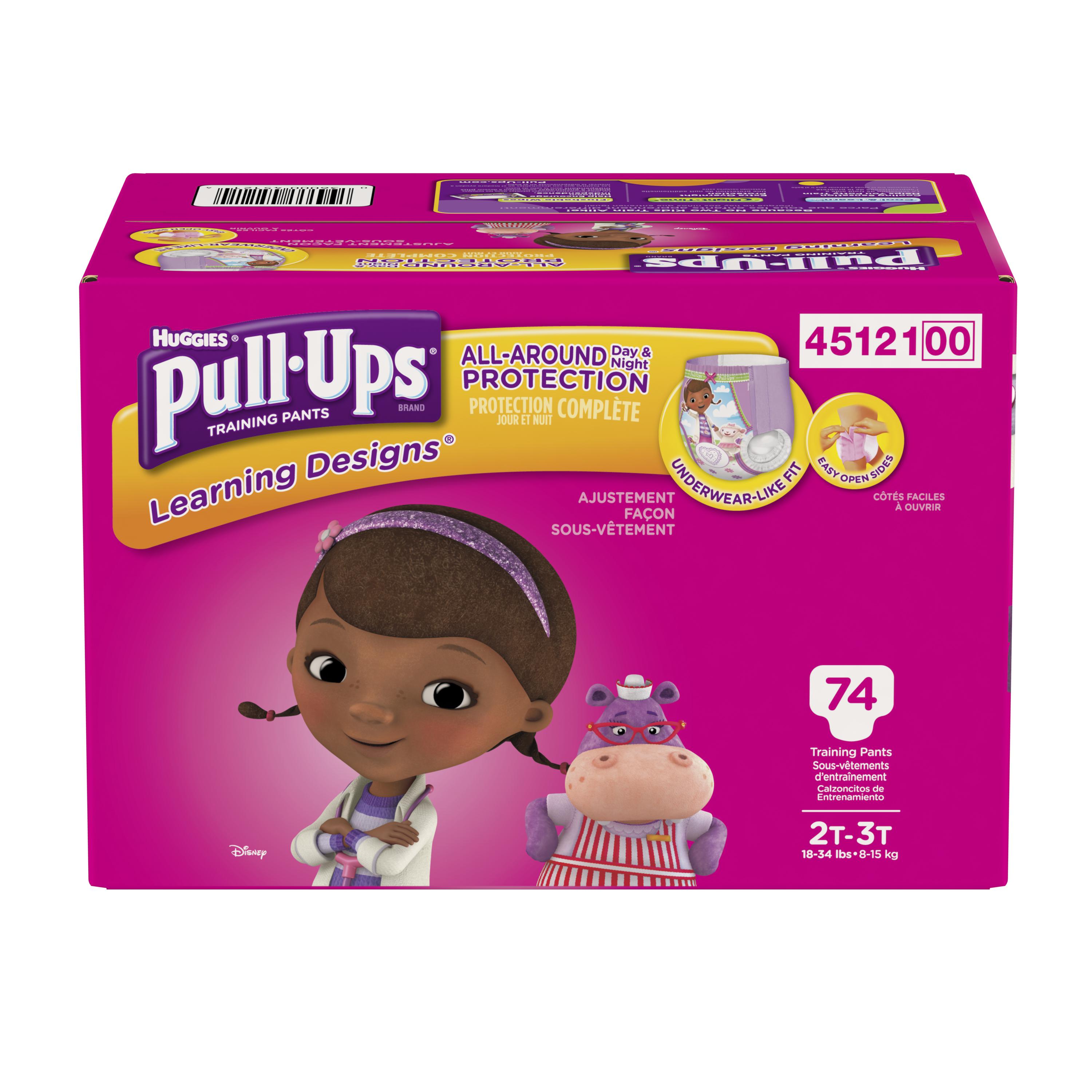 Pull-Ups Learning Designs Training Pants 2T-5T Girl Giga Pack