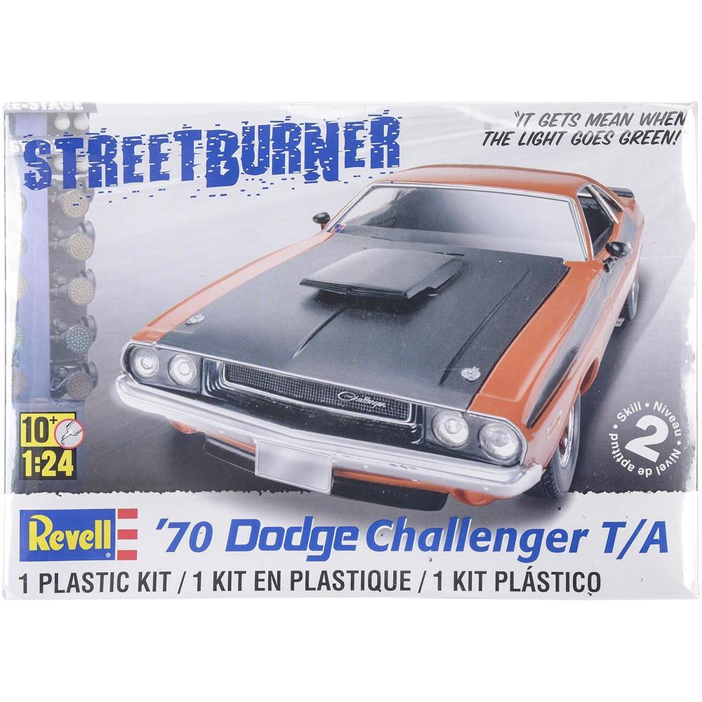 Revell of Germany Plastic Model Kit'70 Dodge Challenger T/A 2 In 1 1:24