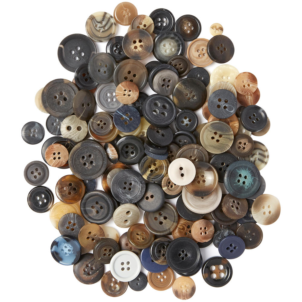 Blumenthal Lansing Favorite Findings Big Bag Of Buttons-Natural 4oz