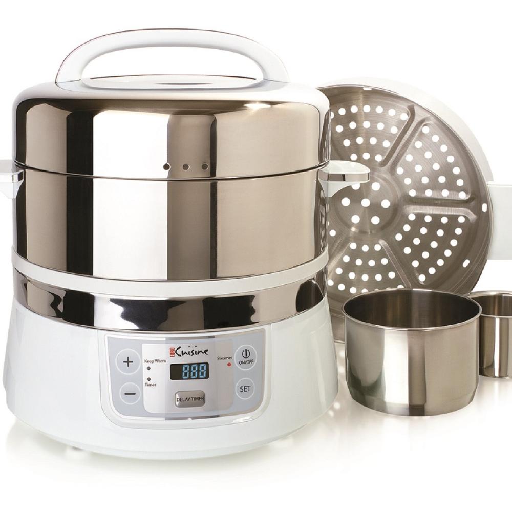 Euro Cuisine Stainless Steel Food Steamer