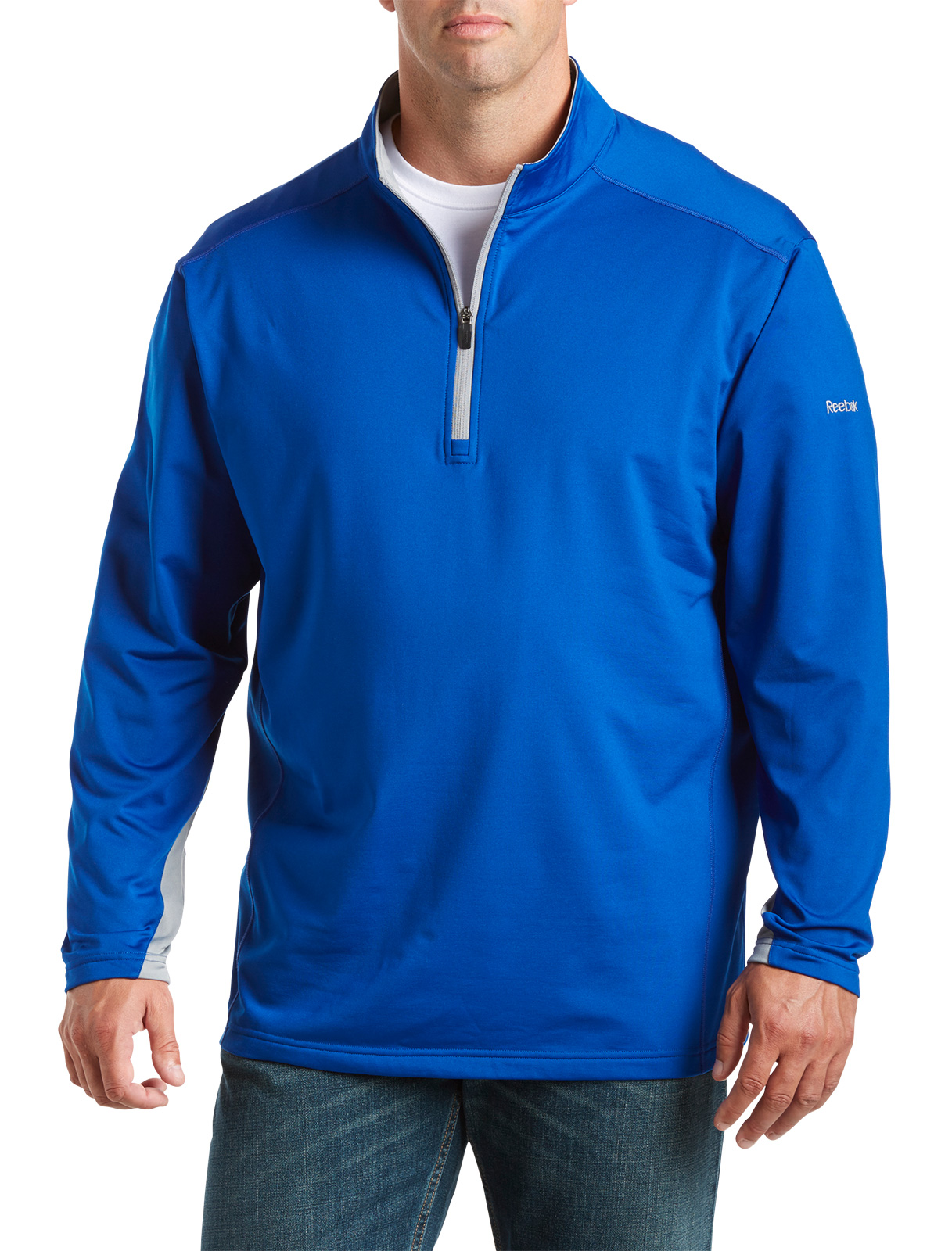 Reebok Men's Big and Tall Performance 1/4-Zip Pullover