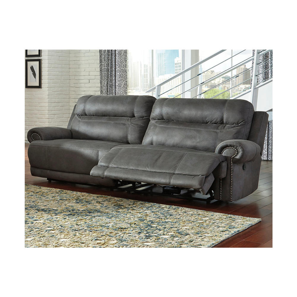 Signature Design by Ashley Austere Reclining Sofa