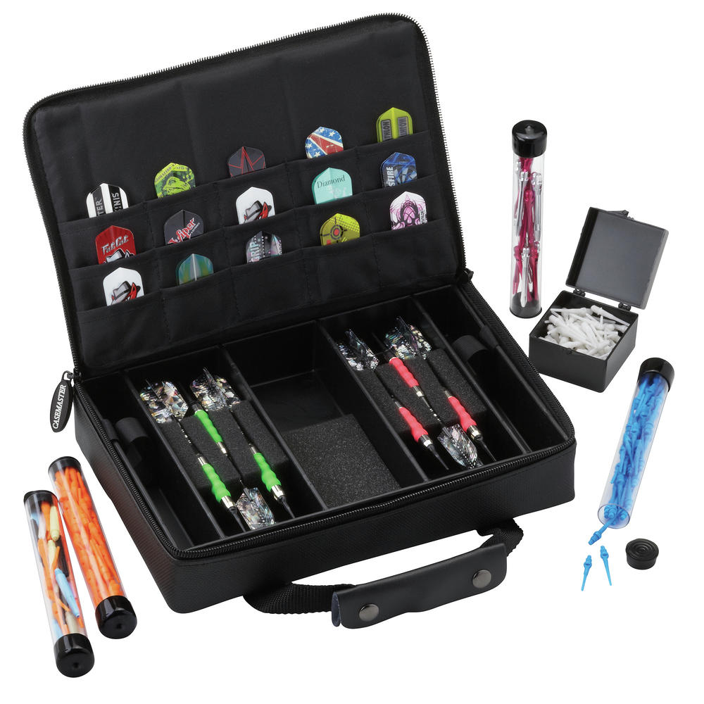 Casemaster Classic Black Nylon Dart Case