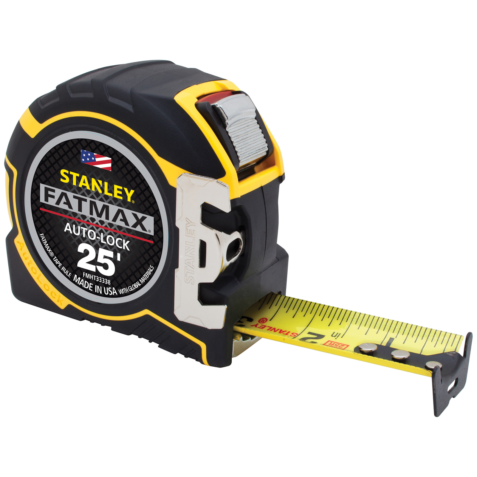 Stanley 1 in. x 25 ft. Steel Tape Measure, PowerLock®