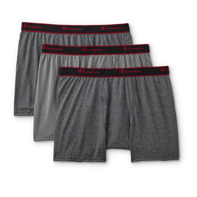 Champion Men's 3-Pack Performance Boxer Briefs