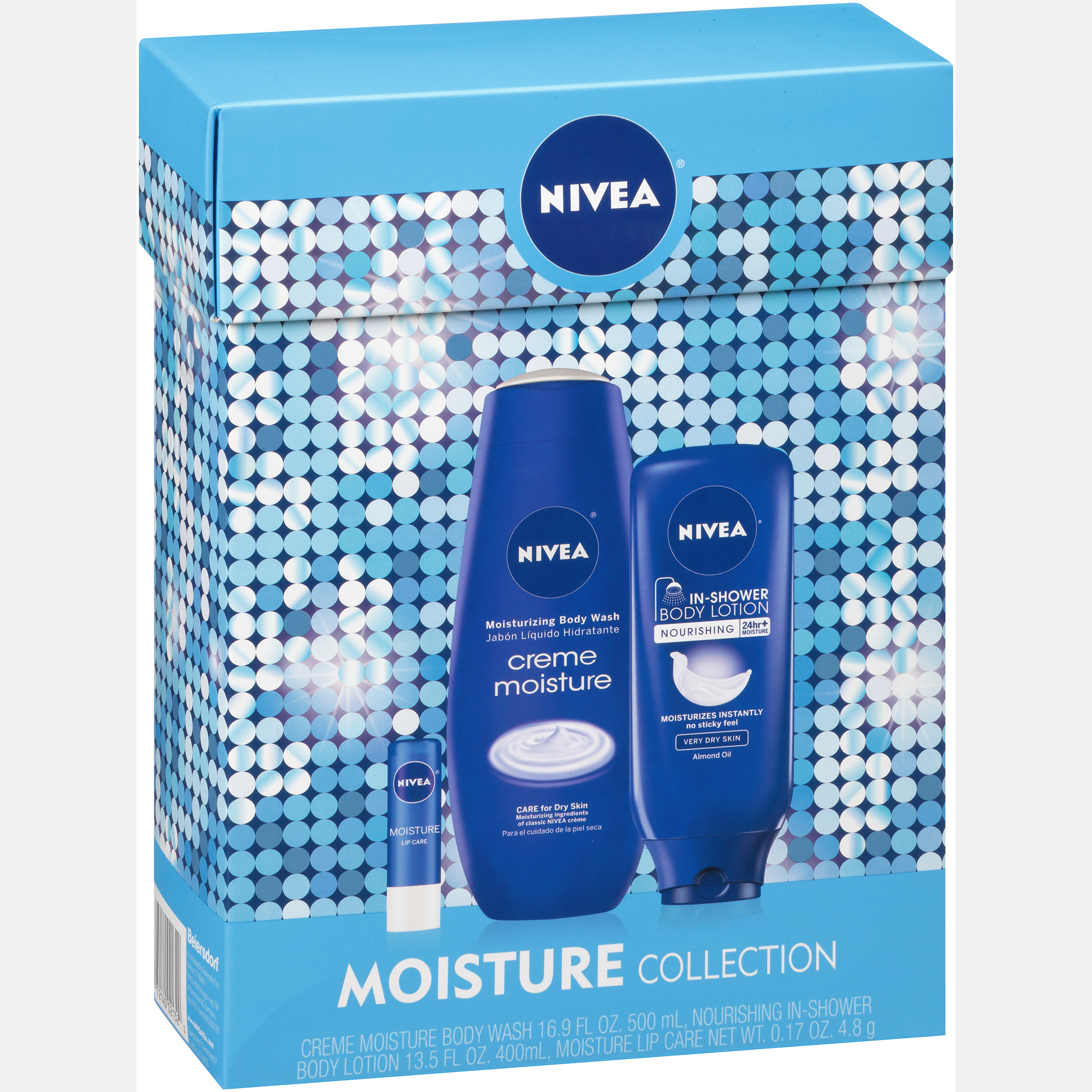 UPC 072140021320 - NIVEA Moisture Collection Gift Set, 3 pc | upcitemdb.com