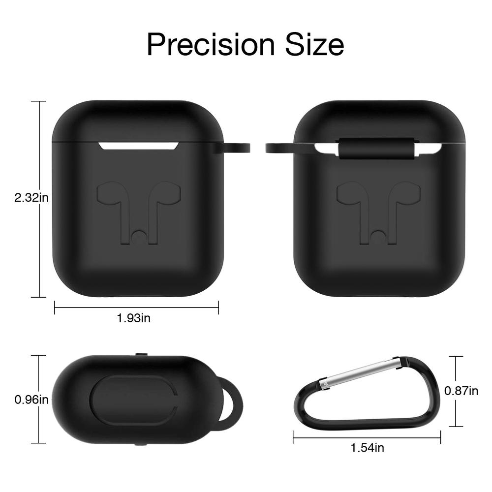 ALPHA DIGITAL SC001-ORANGE Airpod 2019 Protective Case, Precision Size ...